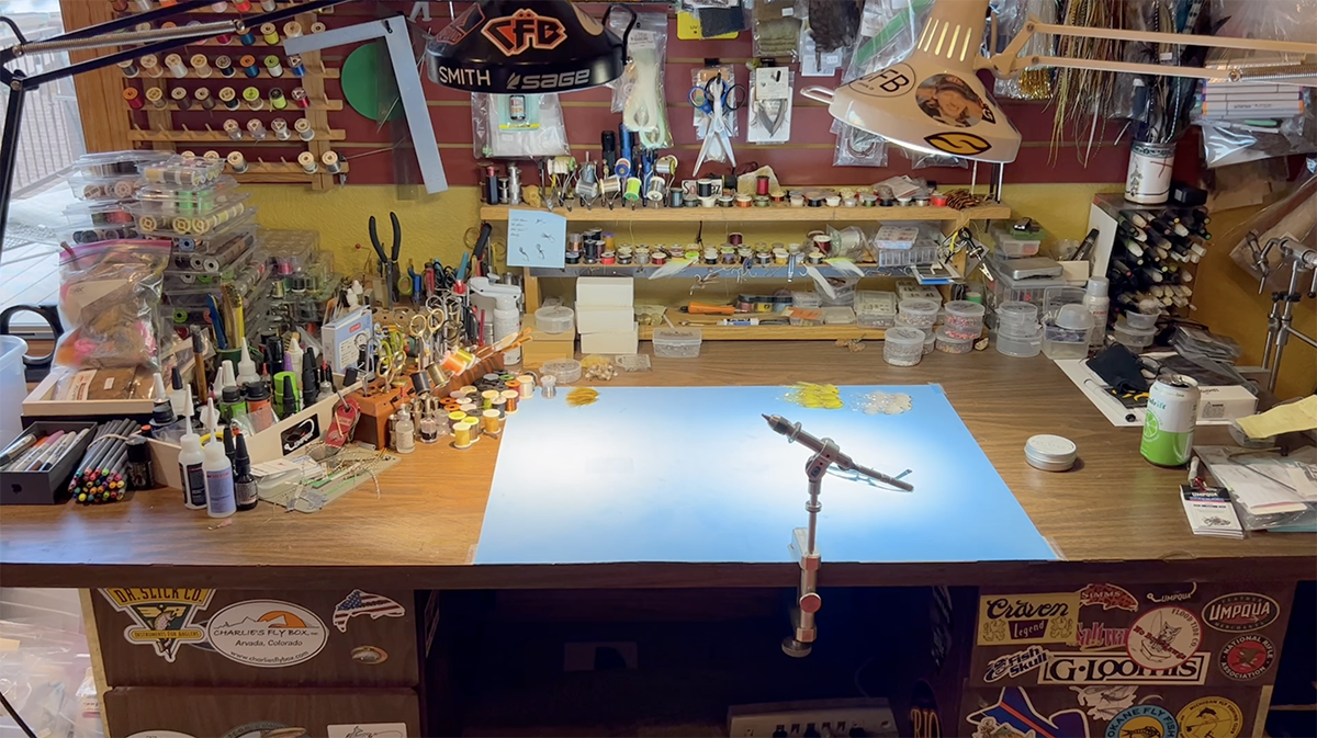 Charlie Craven's Tying Bench Tour – charliesflybox