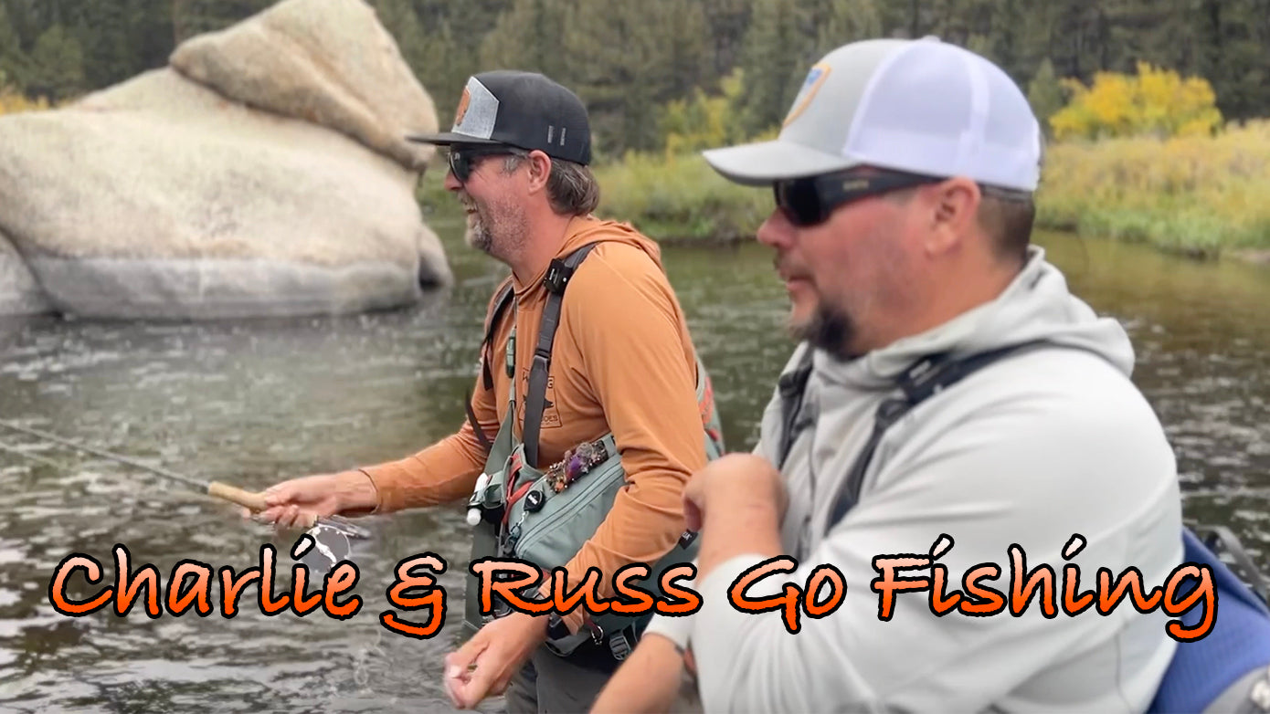 Charlie Craven and Russ Miller Dry Fly Fish Elevenmile Canyon ...