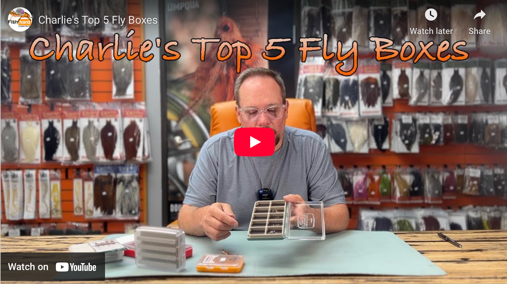Charlie's Top 5 Fly Boxes Video – charliesflybox