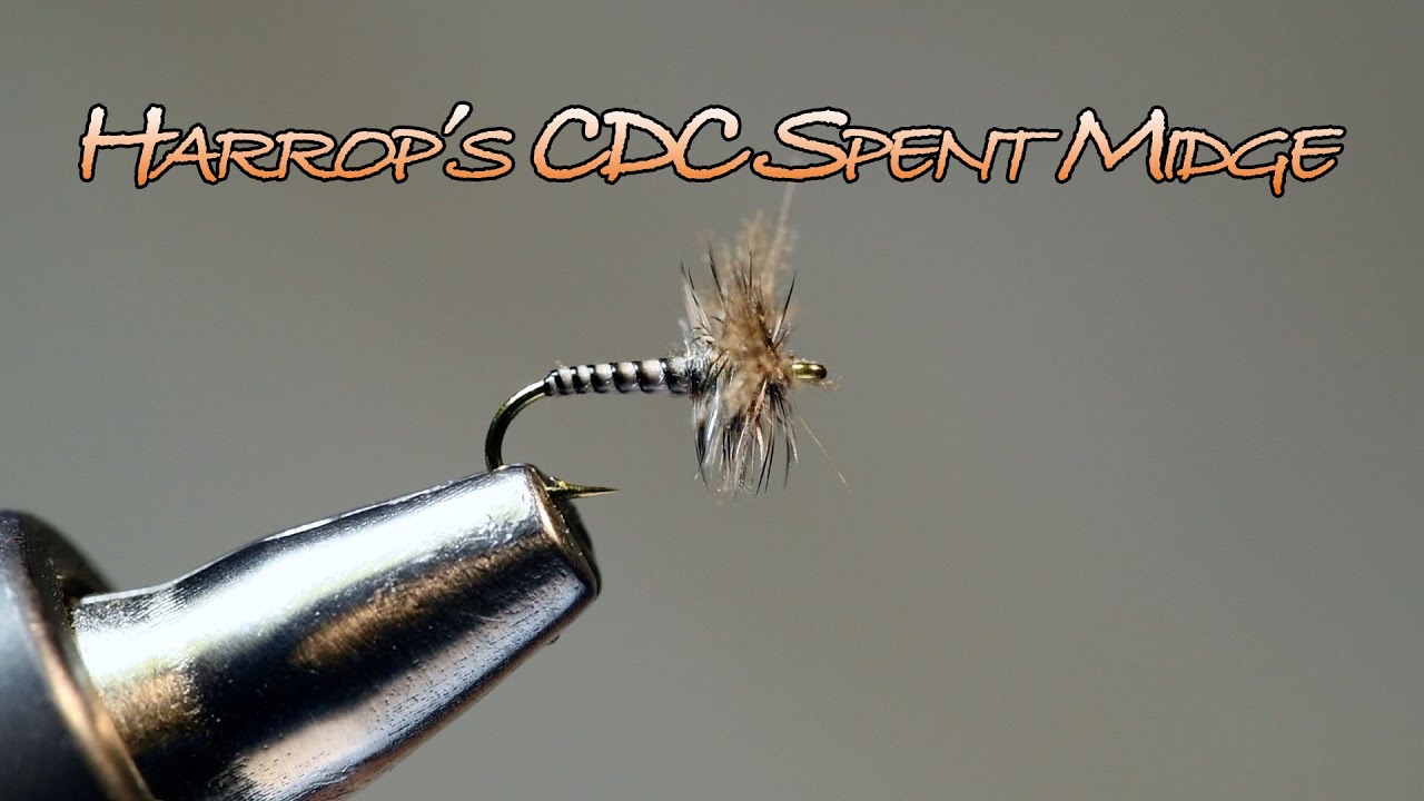 Harrop's CDC Spent Midge Fly Tying Video – charliesflybox