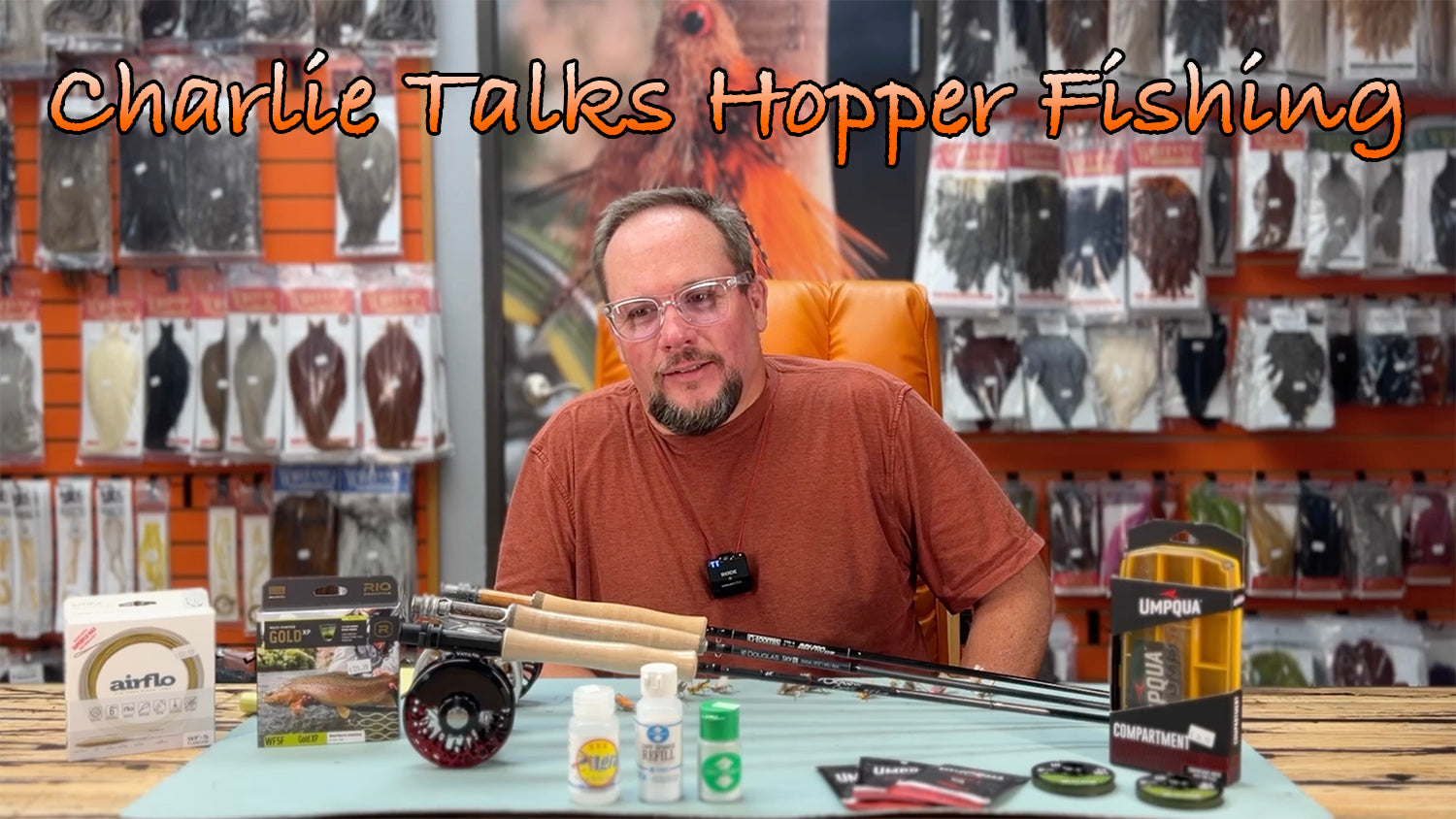 Charlie Talks Summer Hopper Fishing Video – charliesflybox