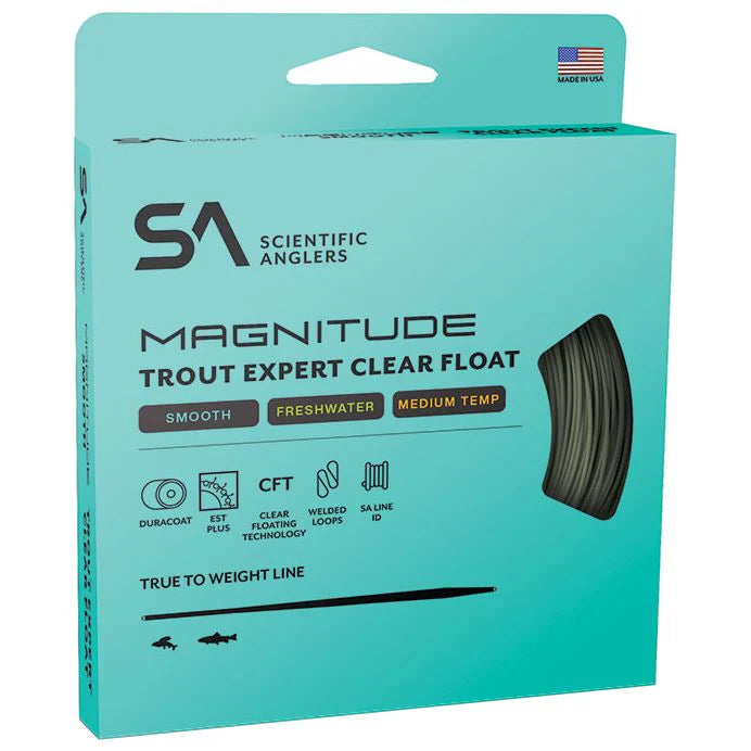 Scientific Anglers Magnitude Smooth Trout Expert 10' Clear Float Tip ...