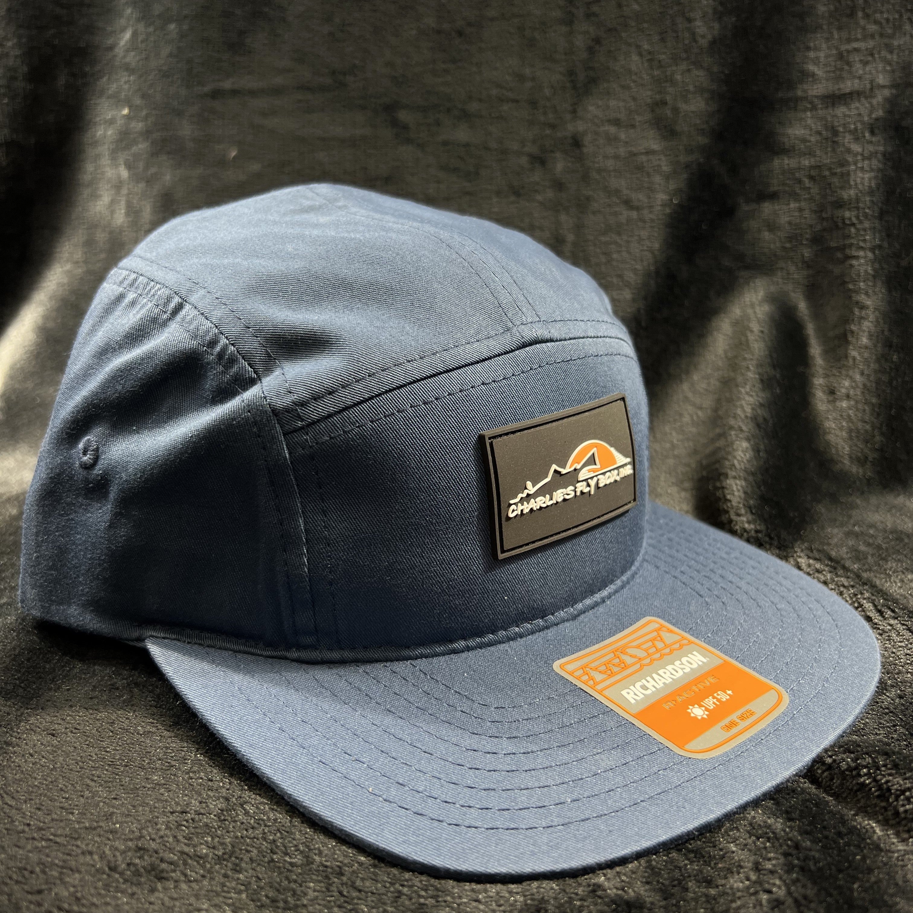 CFB Rubber Patch Active Hat, Blue – charliesflybox