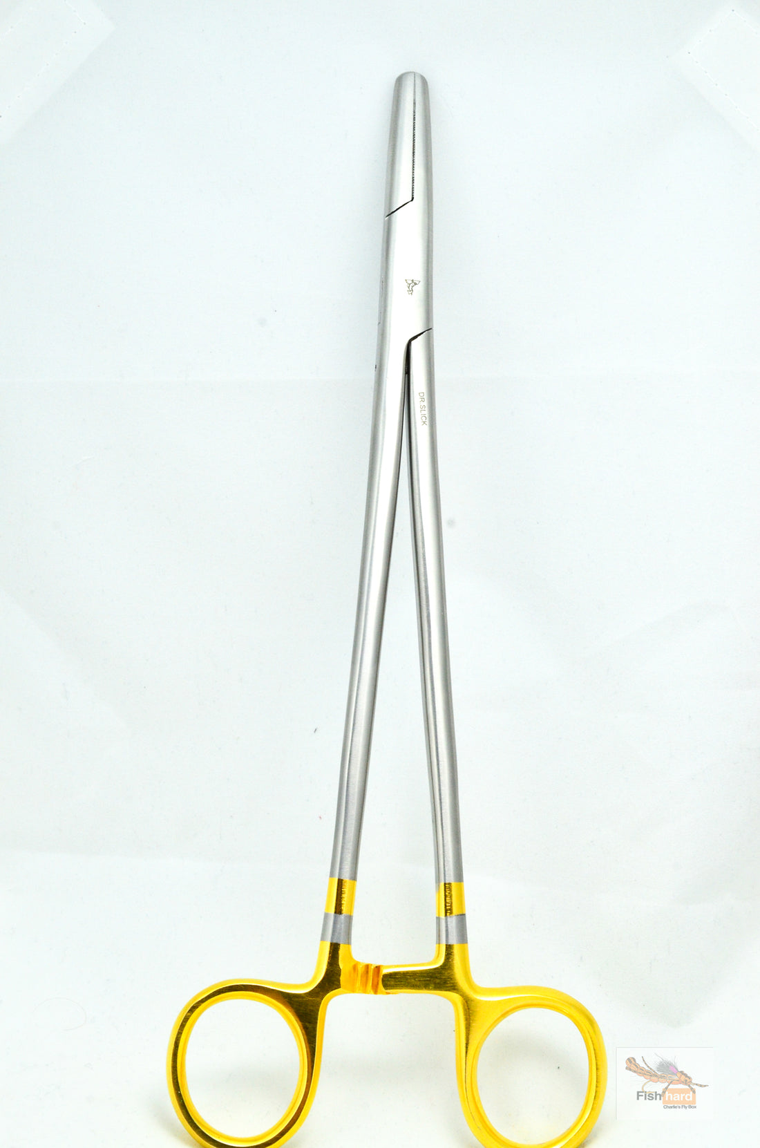 Dr. Slick Long Range Gold Forceps, 10 in – charliesflybox
